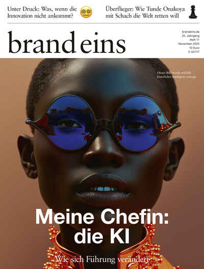 Meine Chefin, die KI - brand eins online